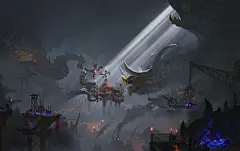 Hell palace, YongWei Sun : Game concept-花瓣网