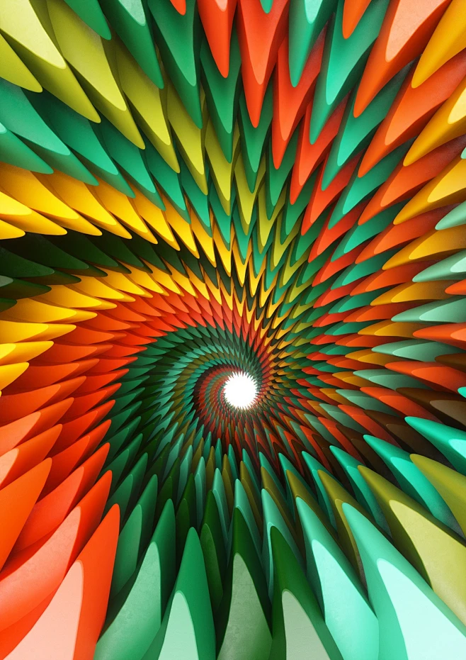Pattern World : Exploration of shapes and patterns-花瓣网
