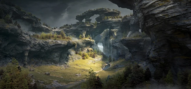 Valley and more-花瓣网