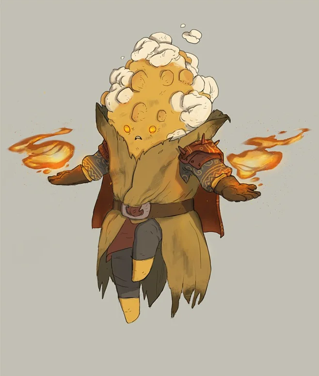 Cornz, Guille García : Here we have our main dungeon foes. Grandma ...