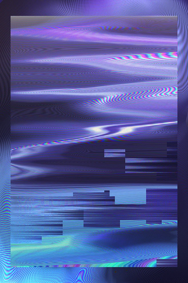 GLYTCH : Glitch art via databending-花瓣网