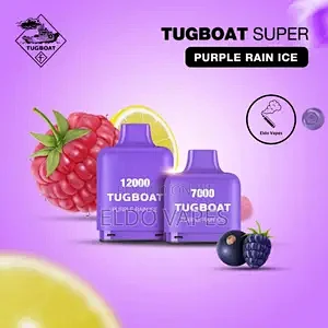 Photo - TUGBOAT SUPER 12000 Puffs Replacement POD - Purple Rain Ice-花瓣网