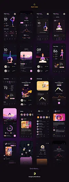 Fitline - Fitness & Workout App UI Kit - Figma Resources : Fitline is a ...