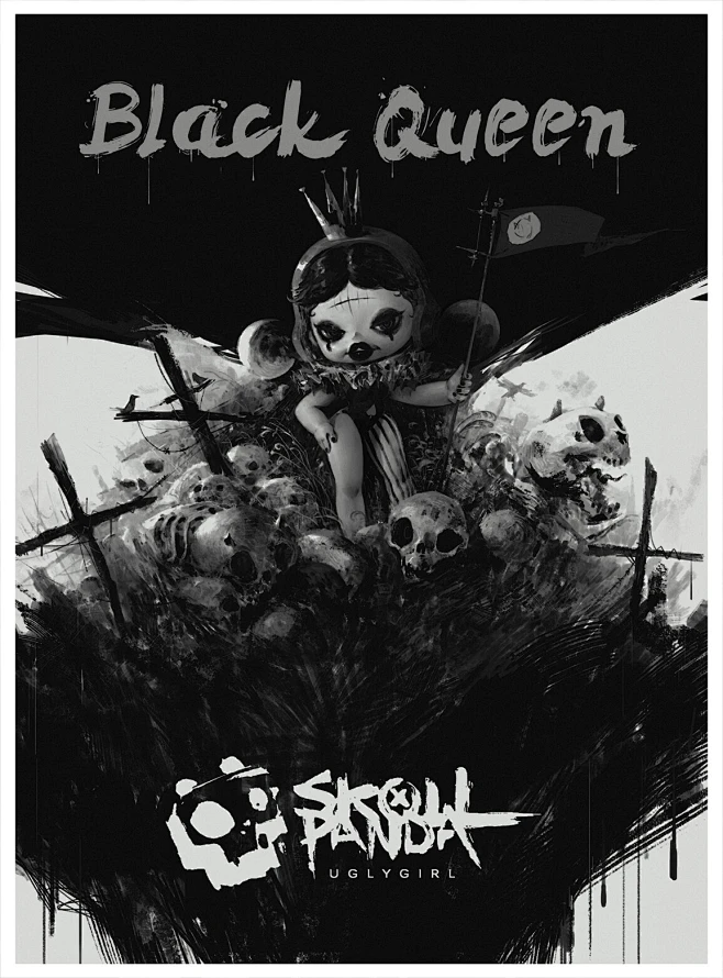 skullpanda--illustrations, HAOXIN Z-花瓣网