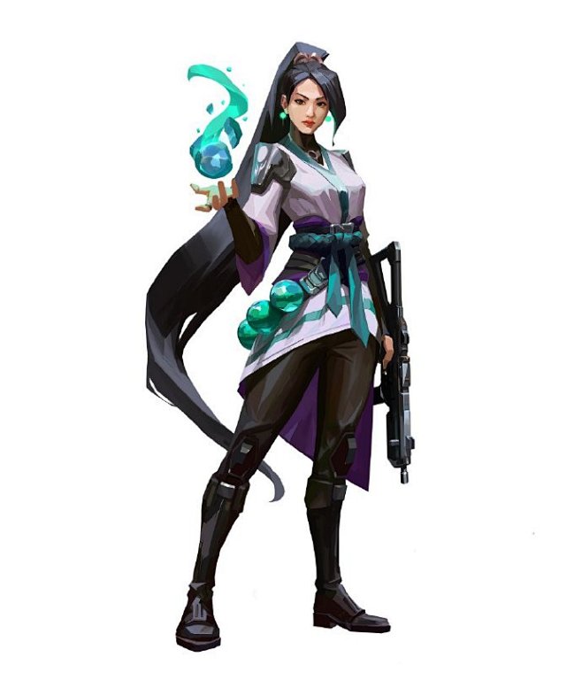 #佳作赏析# VALORANT无畏契约 来自画师Atey Ghailan、Suke ∷