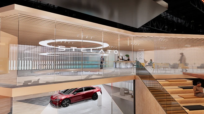Auto Show Design Exhibition Exhibition Design auto show 3d设计 3d design ...