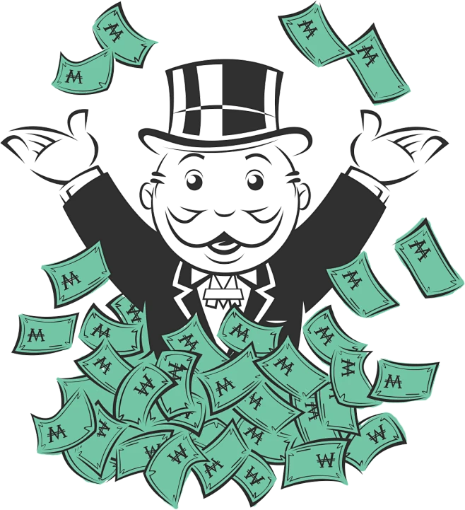 1947128 - Monopoly Man With Money - (1166x1273) Png Clipart Download ...