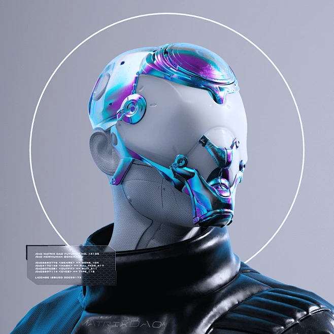 3D Digital Art nft PFP-花瓣网