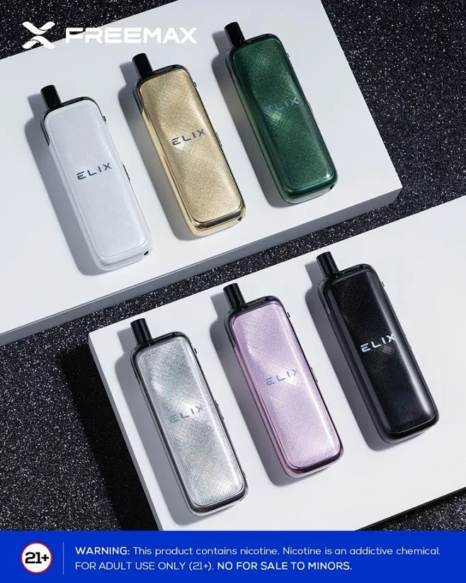 This may contain: four different colors of electronic devices are in a ...