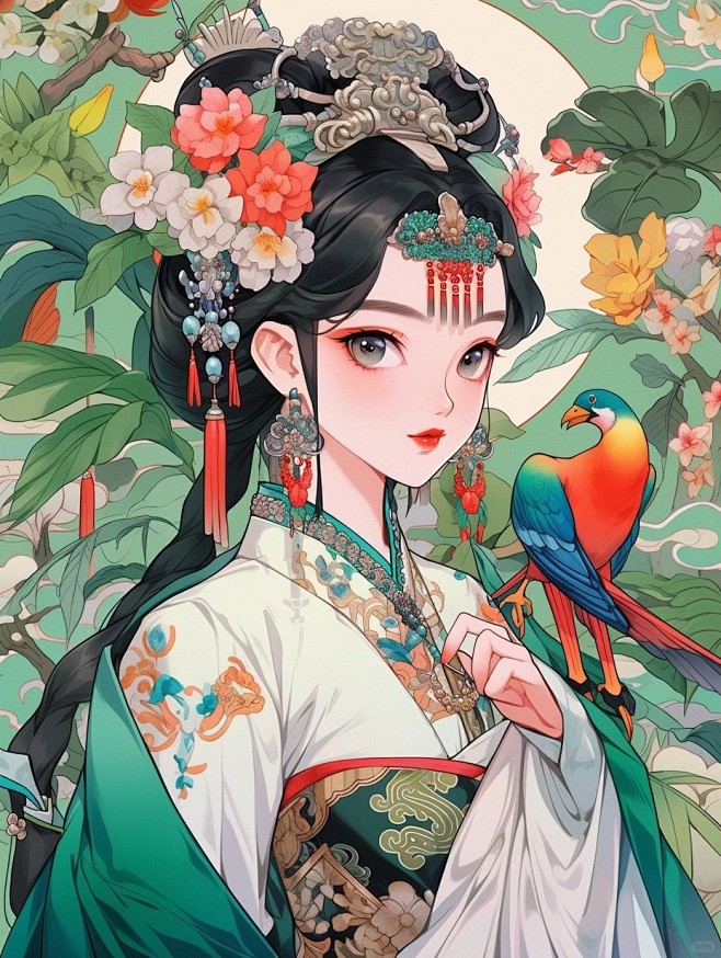 Day8 | 国潮插画 一张比一张好看 含教程_7_Jenny达不刘_来自小红书网页版
