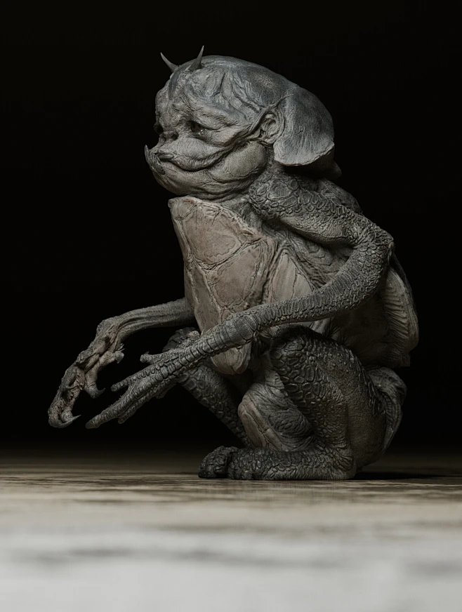 Turtle monkey-花瓣网