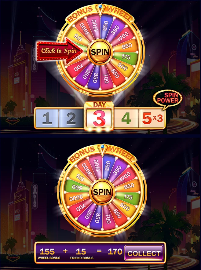 Casino slots. on Behance-花瓣网