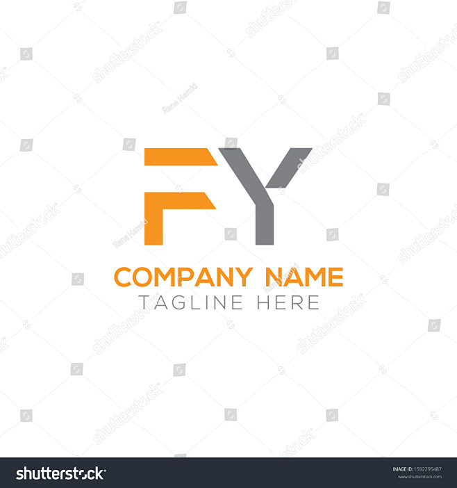 stock-vector-fy-letter-logo-modern-business-vector-template-initial-fy ...