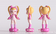 C4D/OC/3D IP形象 拟人化风格(三维)-花瓣网|陪你做生活的设计师 | 2345截图20240317002517