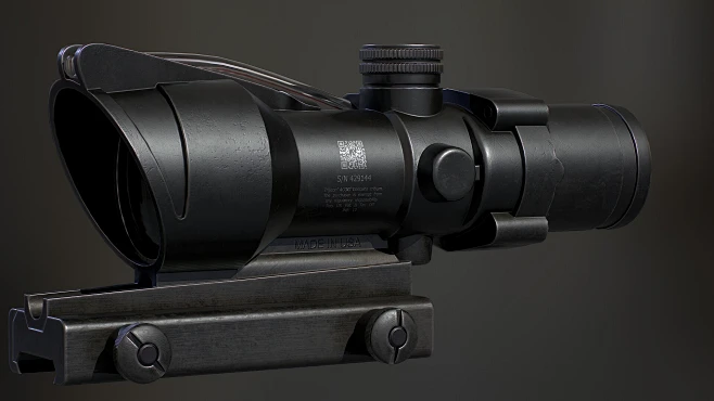 TRIJICON ACOG4X32 RIFLESCOPE, Game Weapons : Trijicon ACOG 4x32 ...