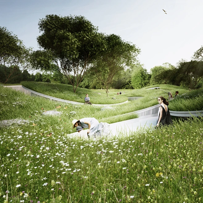 Penda highlights global water crisis with pathway installation ...