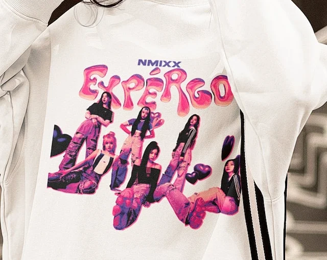 NMIXX Y2K Expergo Sweatshirt - Nmixx Hoodie - Kpop Merch - Kpop Gift ...