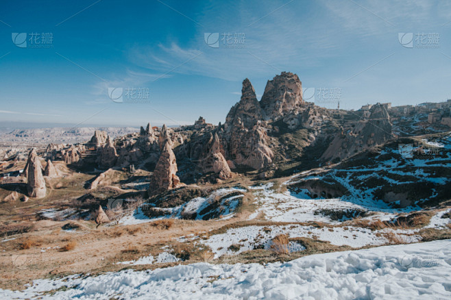卡帕多奇亚,国内著名景点,土耳其,安纳托利亚,世界遗产,沙岩,著名景点,岩石,天空,山谷