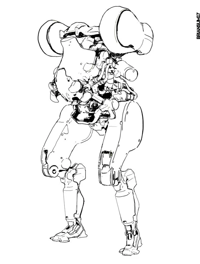 Rewire, Brian Sum : https://www.instagram.com/briansumcreative/图片_角色设计-科幻机甲Brian Sum图片素材-花瓣网