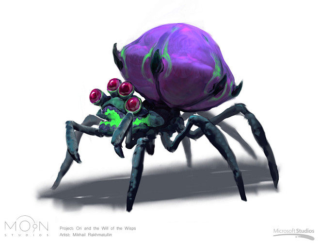 Enemies - insects, Mikhail Rakhmatullin : Some insectoid enemies I did ...