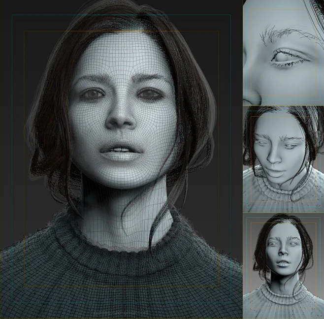 3D Portrait, Pasquale Giacobelli : For this image I was inspired by a ...
