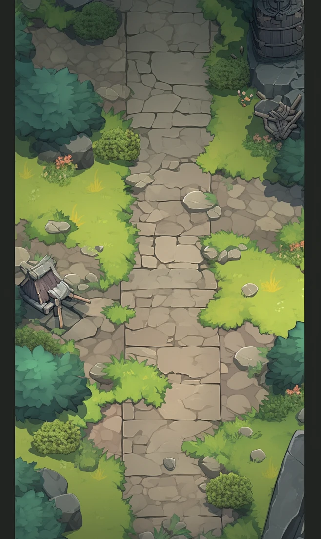 竖版卡牌地图 (55)-花瓣网