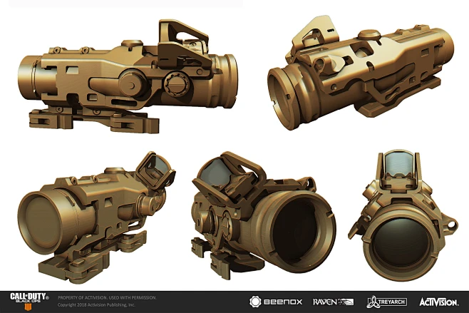 Call of Duty Black Ops 4 Weapon Concept Vendetta Sniper Rifle, Rick ...