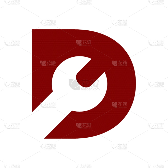 initial letter d tool logo