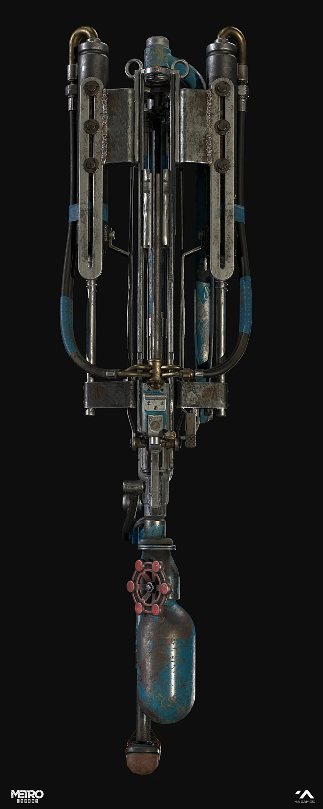 Helsing - Metro Exodus, Dmytro Butenko : Helsing crossbow for Metro ...