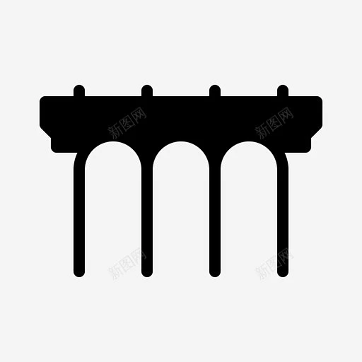 桥城市位置图标 免费下载 页面网页 平面电商 创意素材-花瓣网