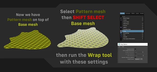 Mesh Wrap -花瓣网