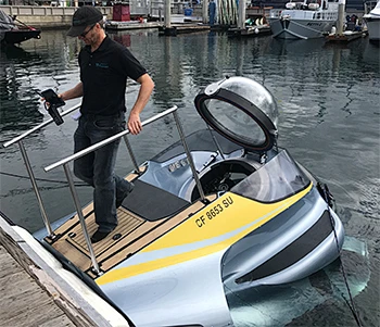 Mini Personal Submarine for Yachts - Submarine for Sale – 3 PERSON ...