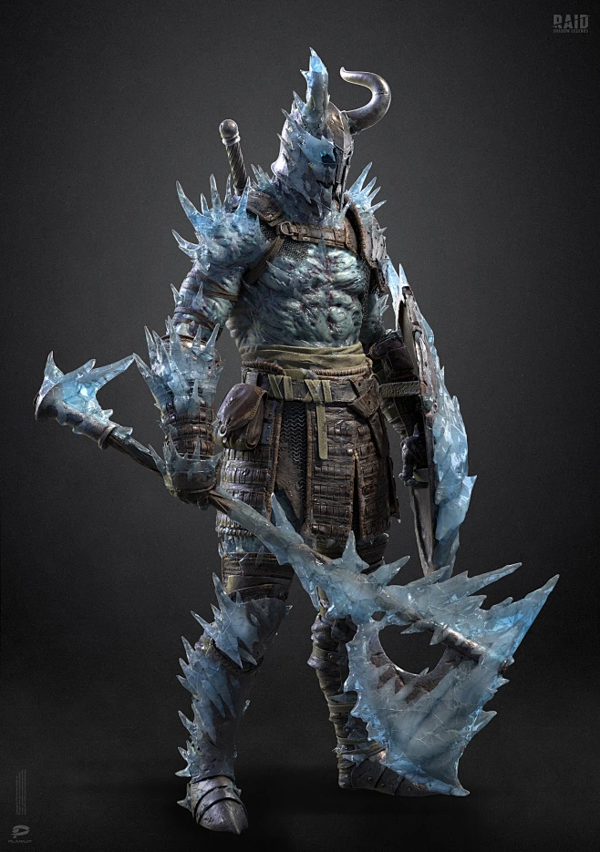 The Ice Golem, Igor Golovkov : I made this character for the cinematic ...