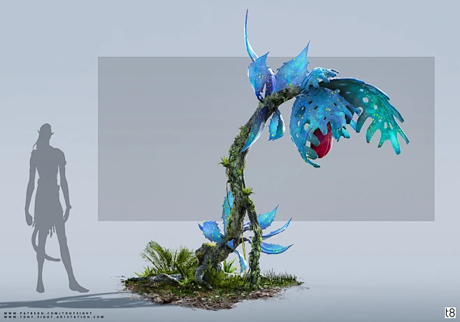 Avatar - Flora - 02 (fanart), Tony Camehl : and another Avatar inspired ...