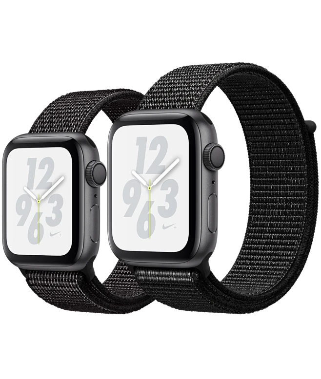 Apple&160Watch Nike+ Series&1604 GPS&6529240 毫米深空灰色铝金属表壳搭配黑色 Nike &-花瓣网