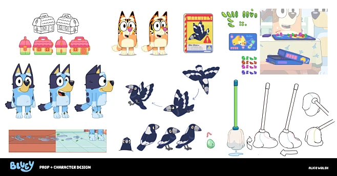 Bluey - 道具艺术指导图片_游戏ing图片素材-花瓣网