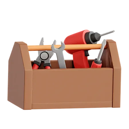Tool Box 3D Icon