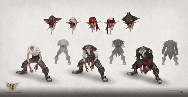 BG3: creatures-花瓣网