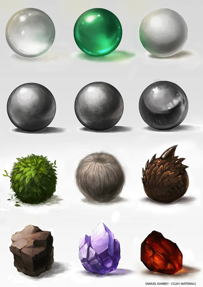 CGwall游戏原画网站_漂亮的ui材质图片_质感图片素材-花瓣网