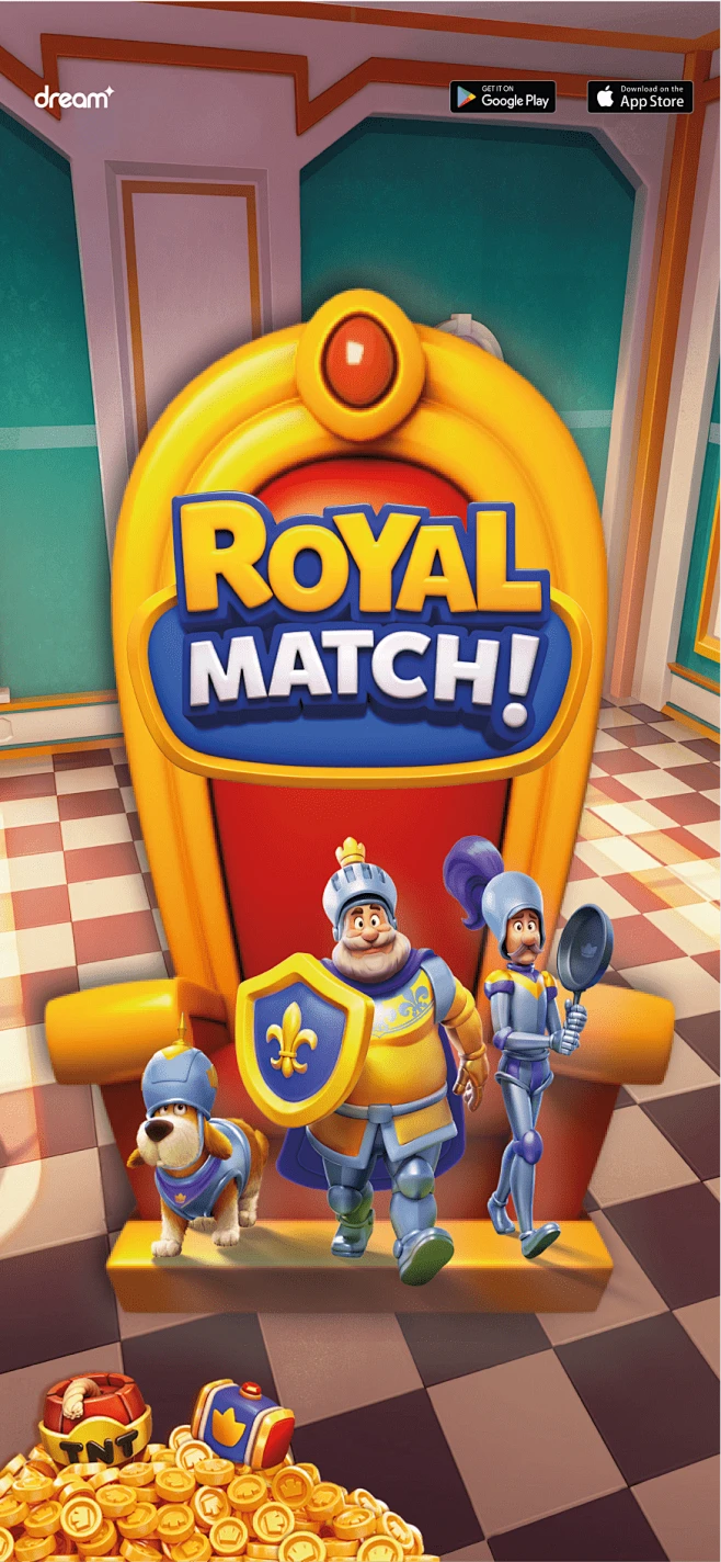Dream Games / Royal Match!-花瓣网