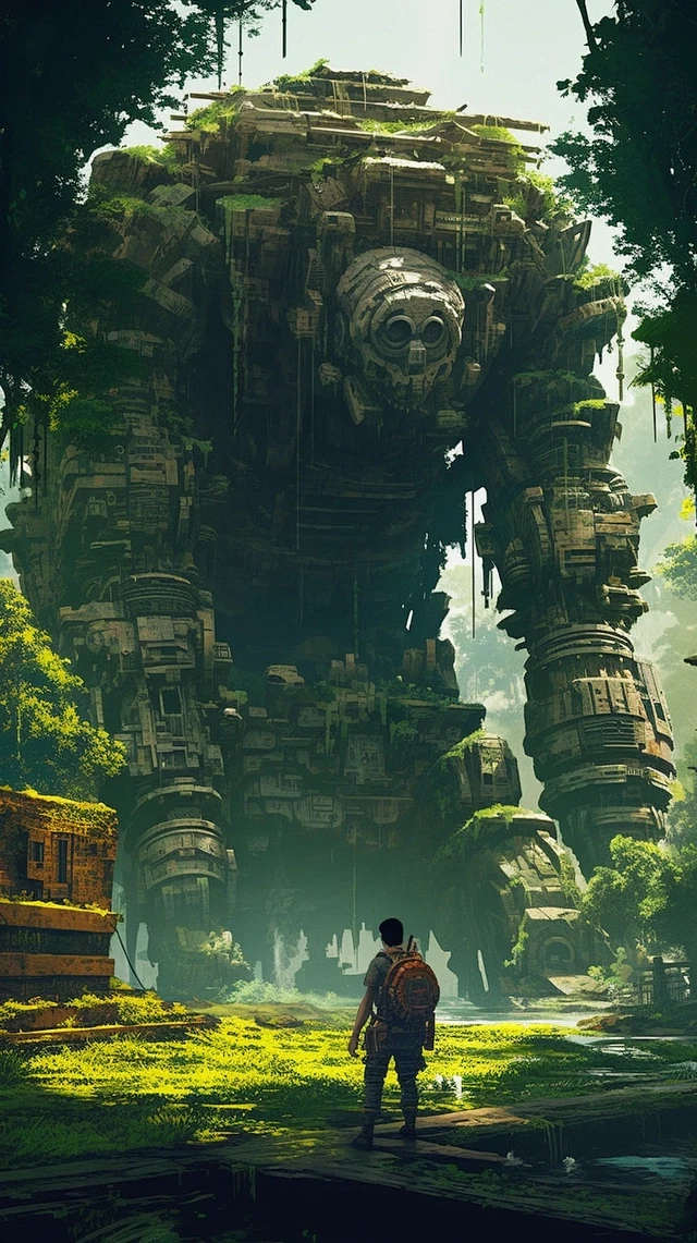 A massive construct of clockwork gears and machinery, Amazing Concept ...