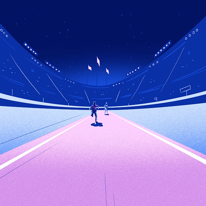 2D Advertising animation art direction basketball box ILLUSTRATION ...