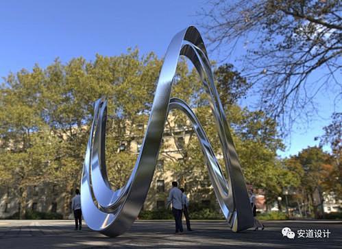 莫比乌斯环雕塑_百度图片搜索