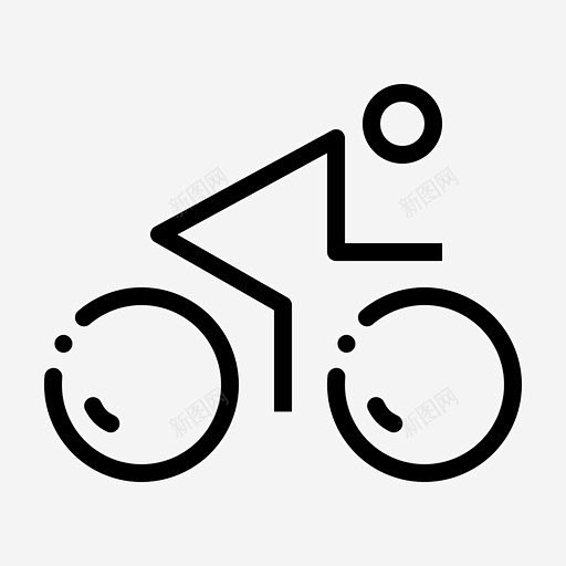 自行车奥运会骑行图标 设计图片 免费下载 页面网页 平面电商 创意素材