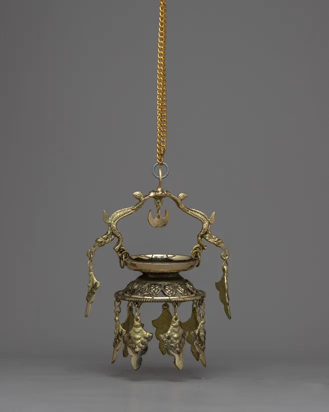 Tibetan Hanging Butter Lamp | Luxurious Lamp for Harmonious Spaces ...