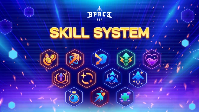 SPACE SIP - ICON/ SKILL ICON -花瓣网