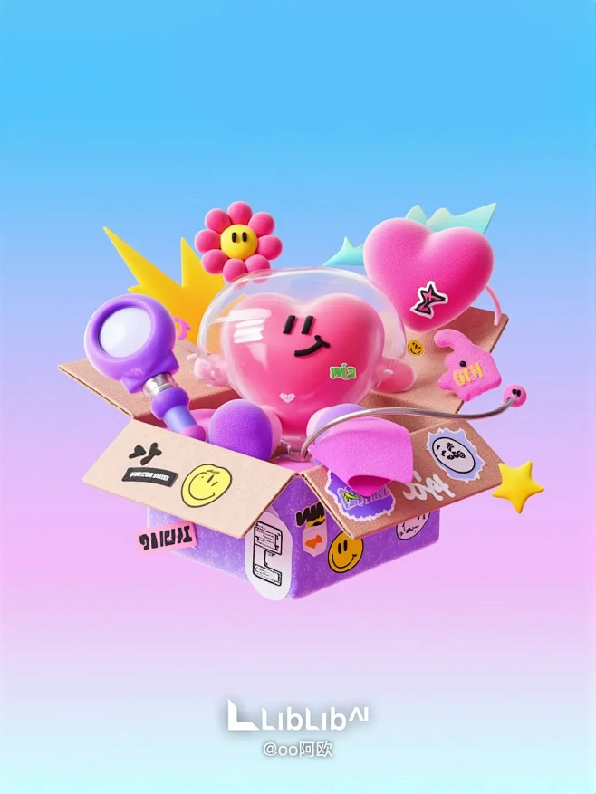 【小汀】F.1运营质感元素-LoRA-小汀AIGC-LiblibAI-花瓣网