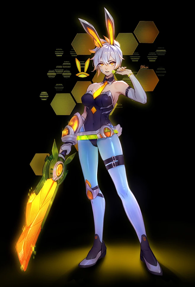 Battle Bunny Riven-花瓣网