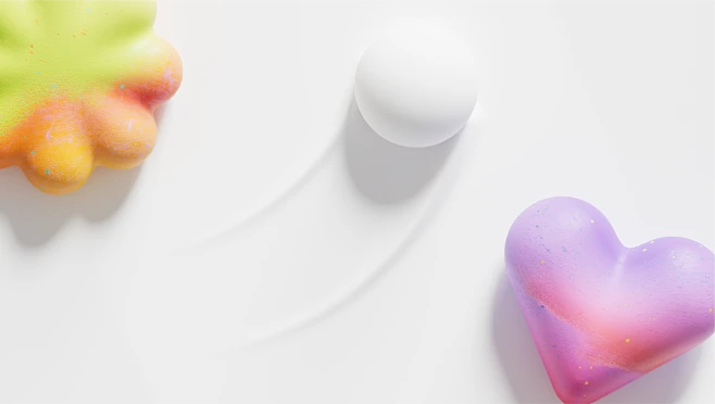 Microsoft design ux fluent design ILLUSTRATION 3D-花瓣网