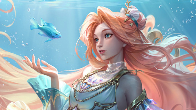 Prestige Ocean Song Seraphine - League of Legends